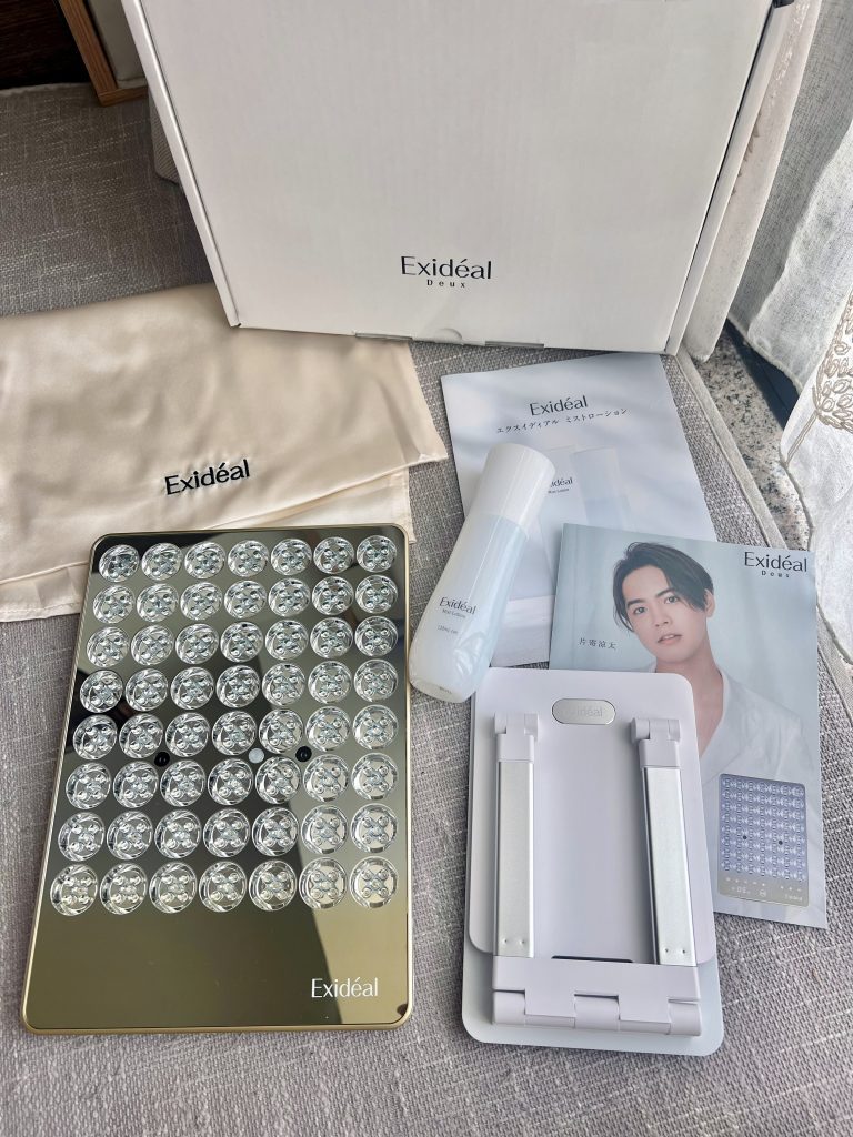 在家的美容院式護膚 Exidéal Deux智慧彩光美容儀 : 四月媽媽手記