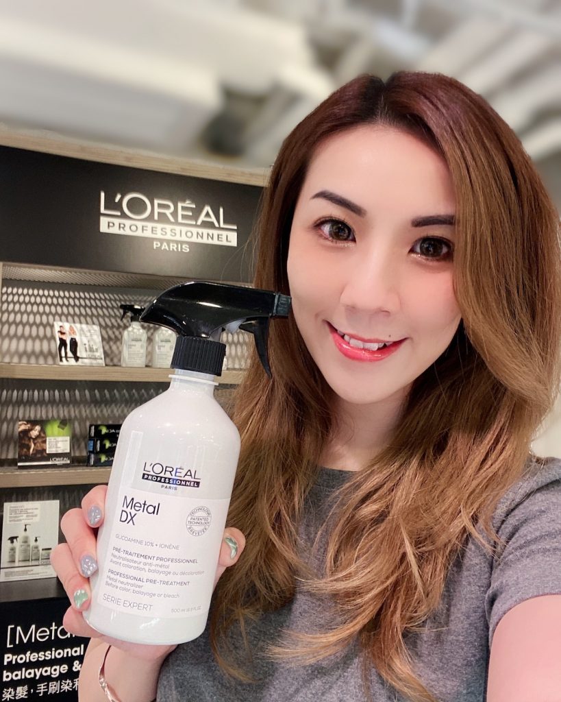 髮絲金屬淨化 ♥ 展現完美髮色～ L’Oréal Pro Metal DX專業3部曲 : amyng888
